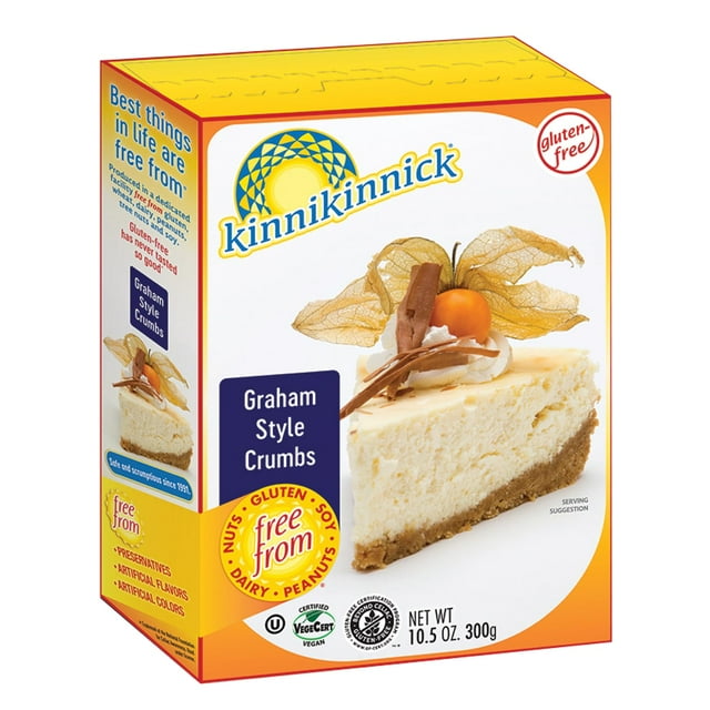 Kinnikinnick - Graham Style MZF22 Crumbs - Gluten Free, Allergy ...