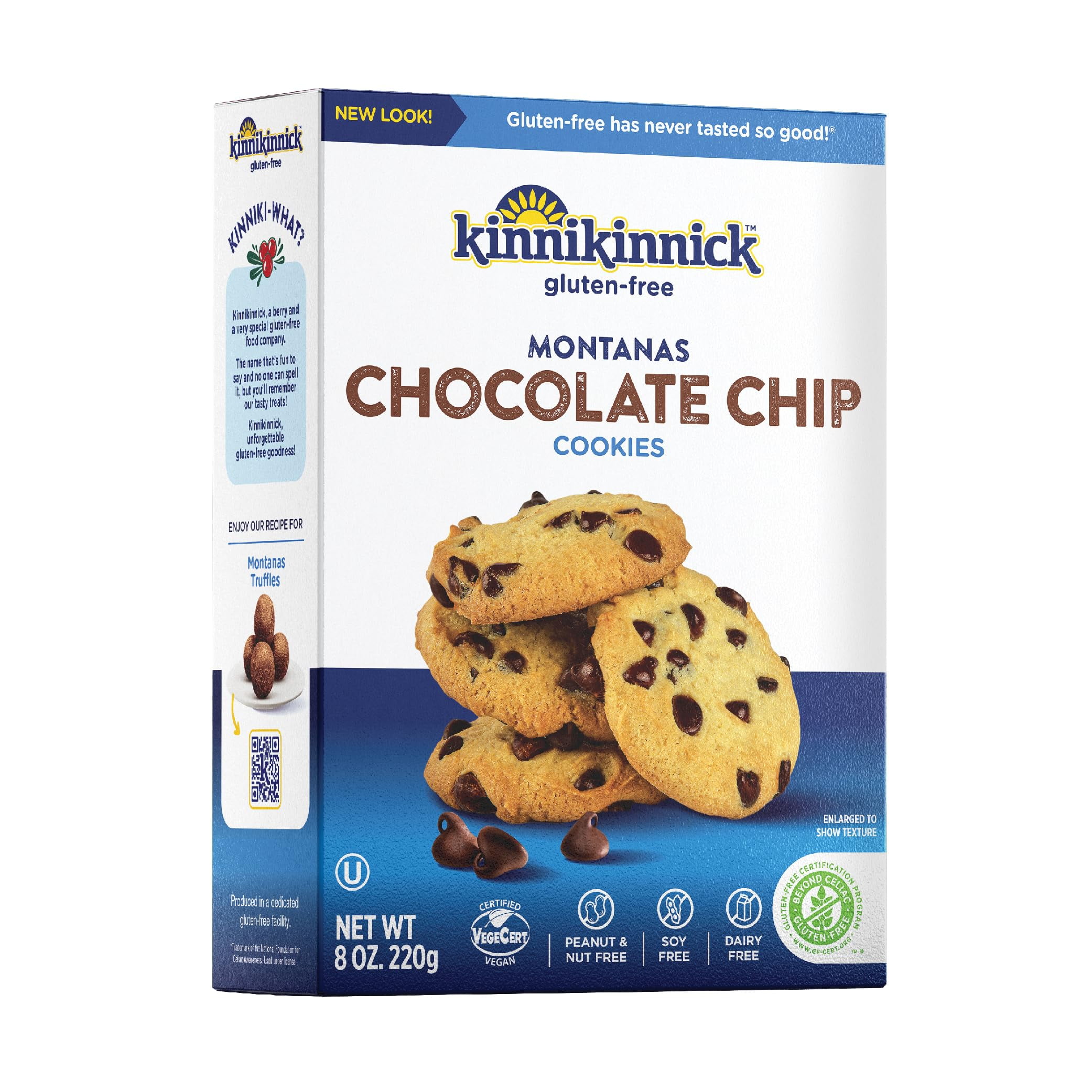 Kinnikinnick - Montanas Chocolate TMA2 Chip Cookies - Gluten Free and ...