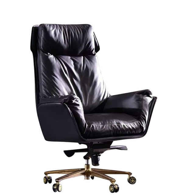 Kinnls Austin Upholstered & Ergonomic Office Chair, Rolling Swivel ...