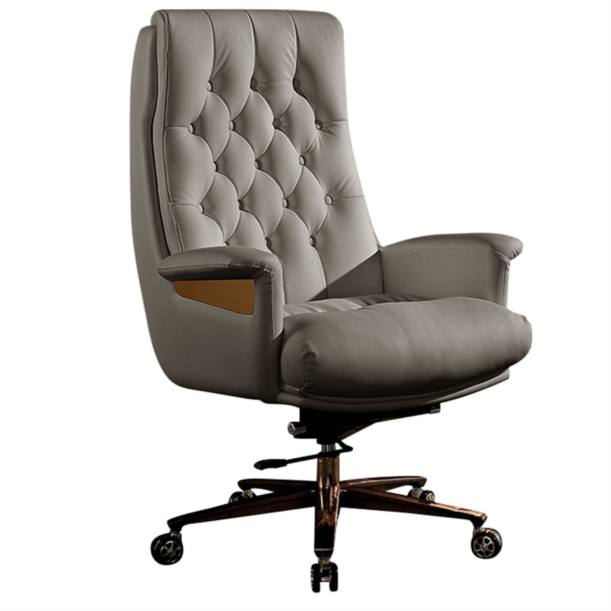 Kinnls Cellier Massage Office Chair Executive Leather Chair （Cowhide ...