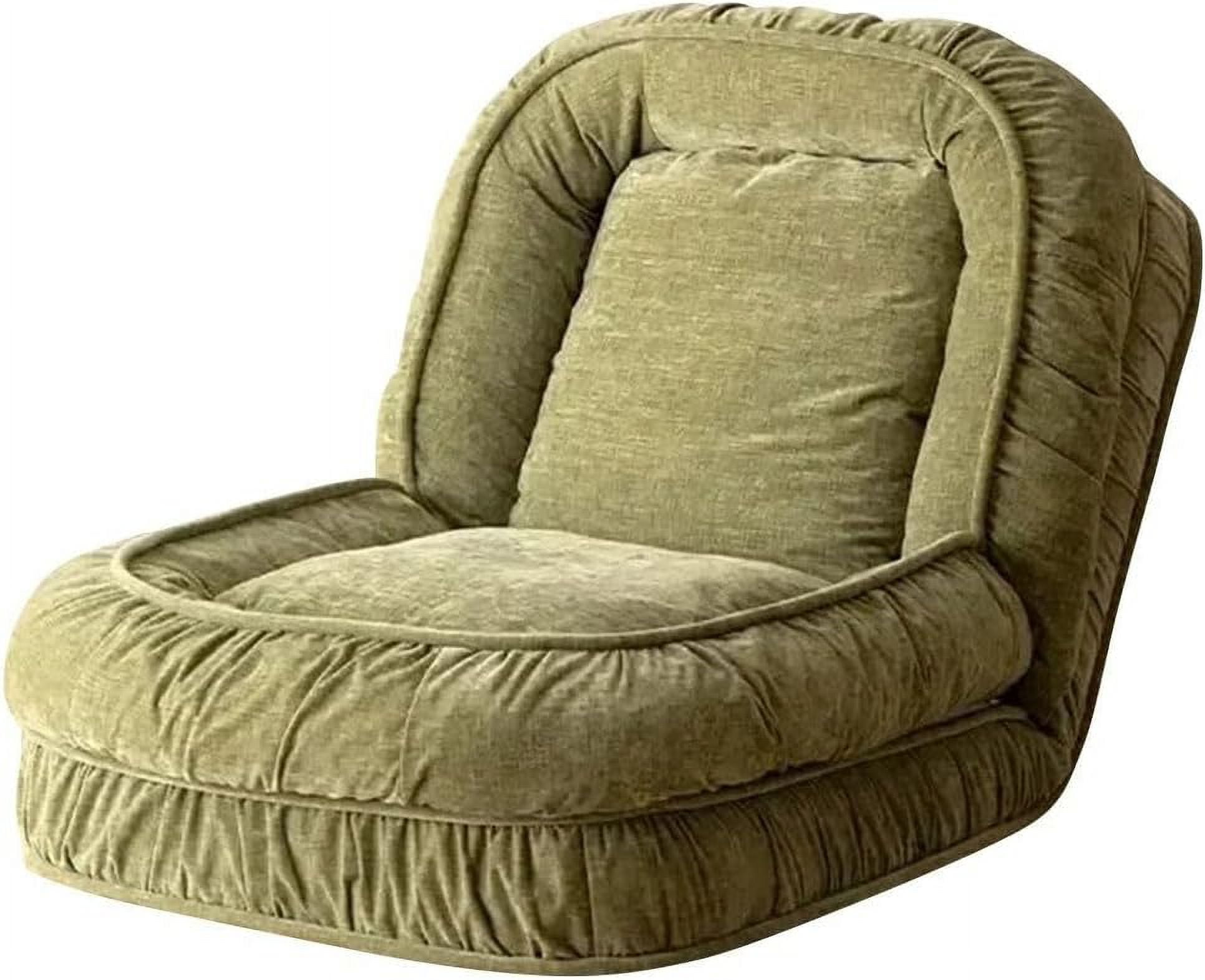 TTG Small Foldable Lazy Sofa Tatami Convertible Sofa Bed, Coffee ...