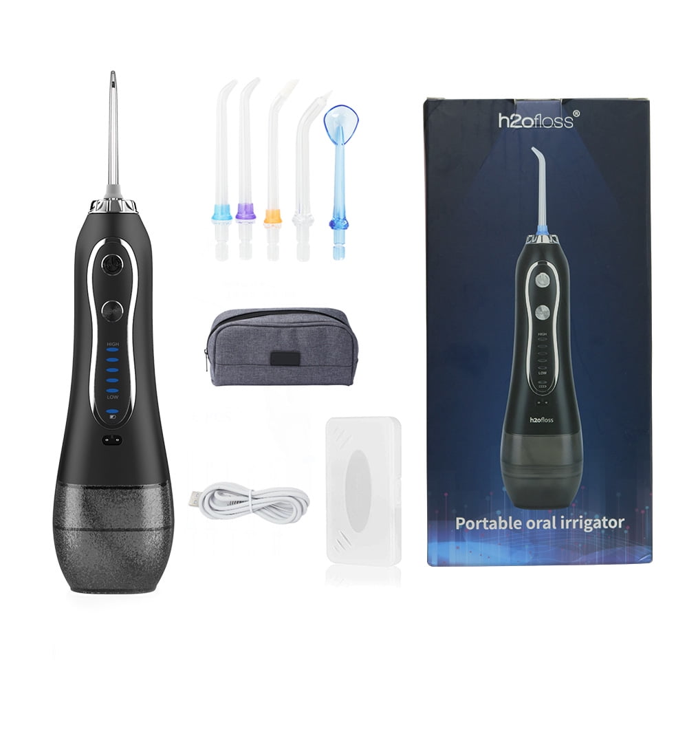KinseiBeauty 5 Modes Oral Irrigator Teeth Whitenin Portable Dental ...