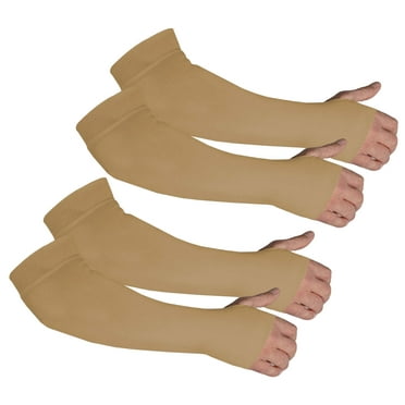 1 Pair Black Polyester Cut-resistant Sleeve, Arm Protection Sleeve ...