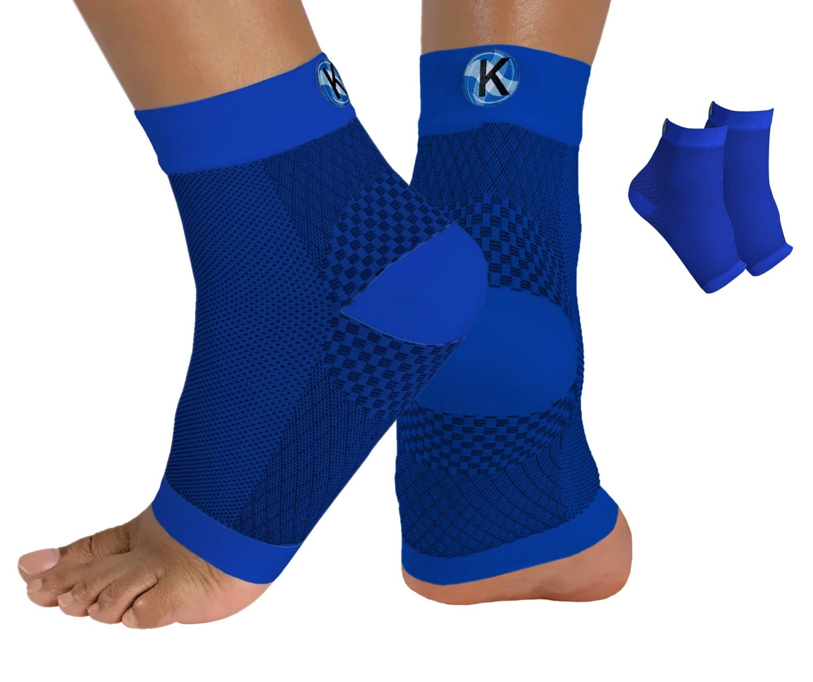 Kinship Comfort Brands Plantar Fasciitis Toeless Compression Socks for ...