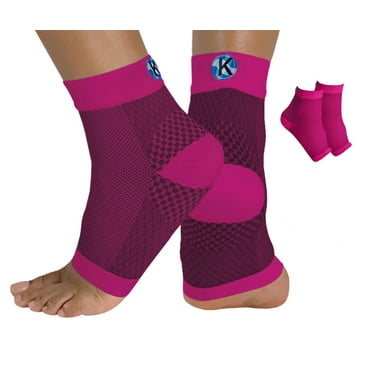 Go2 Compression Ankle Socks Plantar Fasciitis Foot Heel & Arch Support ...