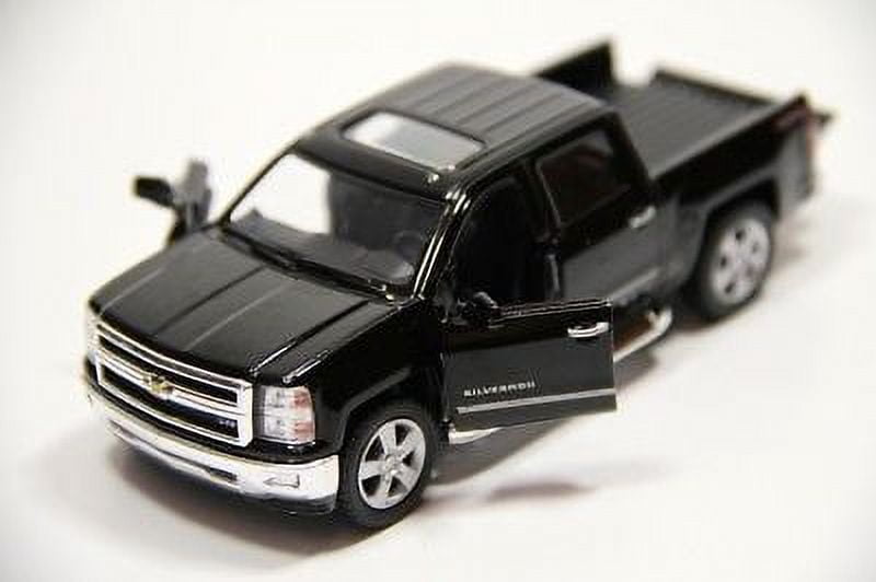 "Kinsmart 5"" 2014 Chevrolet Silverado Truck Diecast Model Toy, 1:46 ...