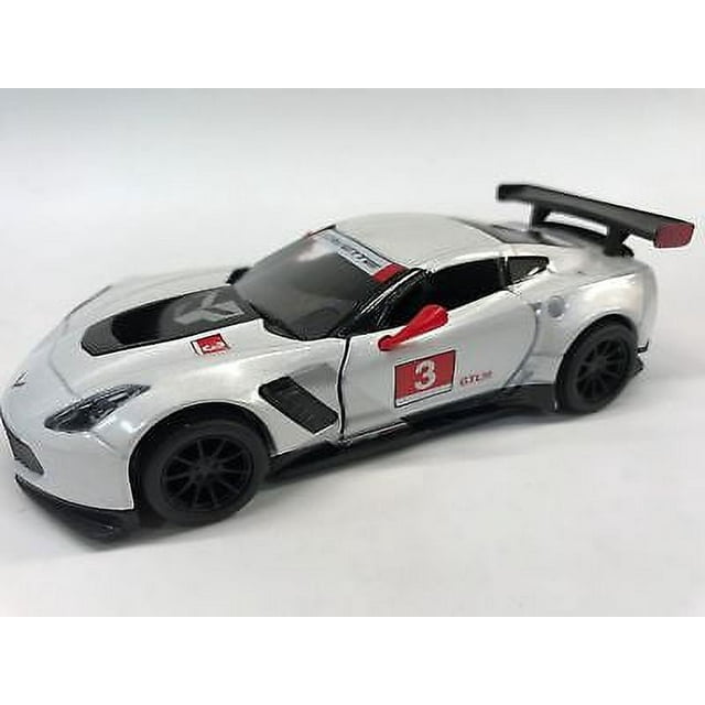 Kinsmart 5" Chevy Chevrolet Corvette C7 R Diecast Model Toy Car 1:36 ...