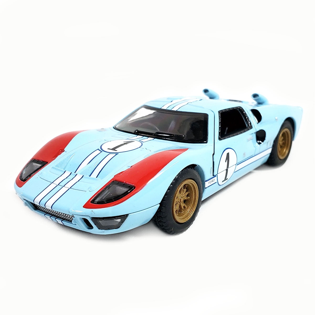 Kinsmart 5" Die-cast: 1966 Ford GT40 MKII Racing #1 Heritage Edition ...