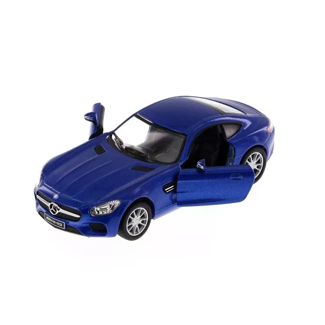 Kinsmart 5" Mercedes Benz AMG GT 1/36 Scale Diecast Model Toy Car Blue ...