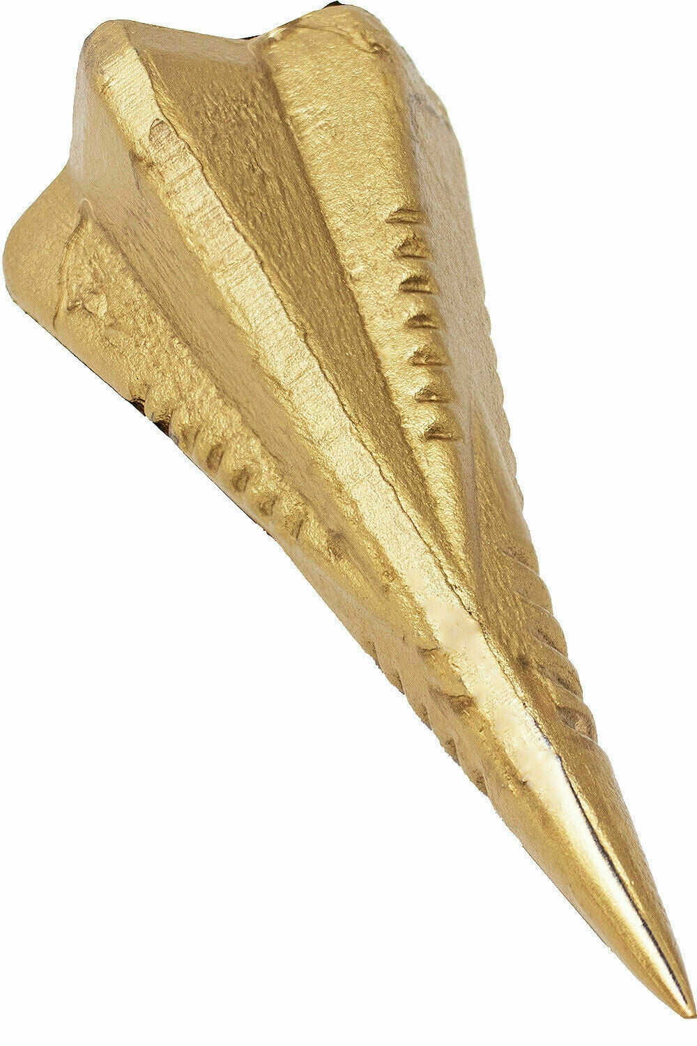 Kinswood Diamond Shape Log Splitting Wedge manual Wood Splitter Wedge ...
