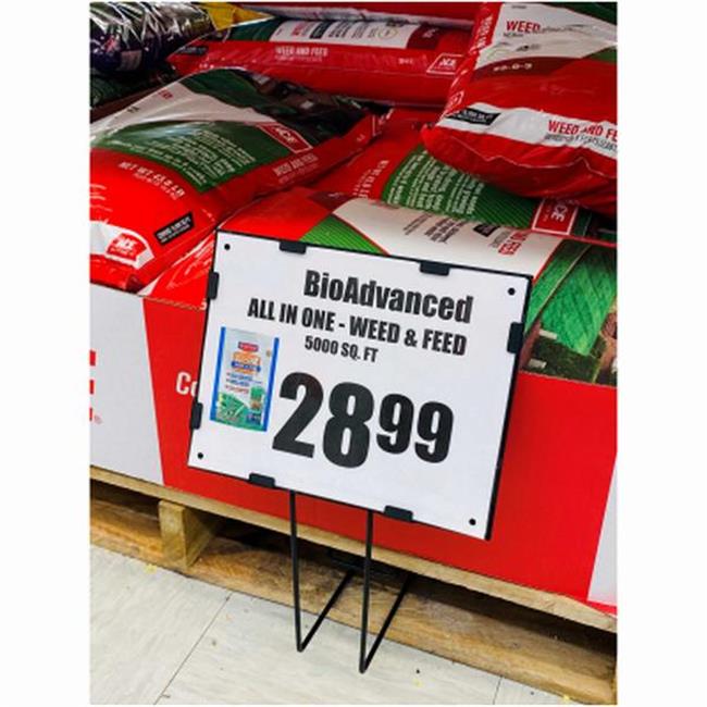 Kinter 106011 8.5 x 11 in. Pallet Sign Holder - Black, Pack of 10 ...