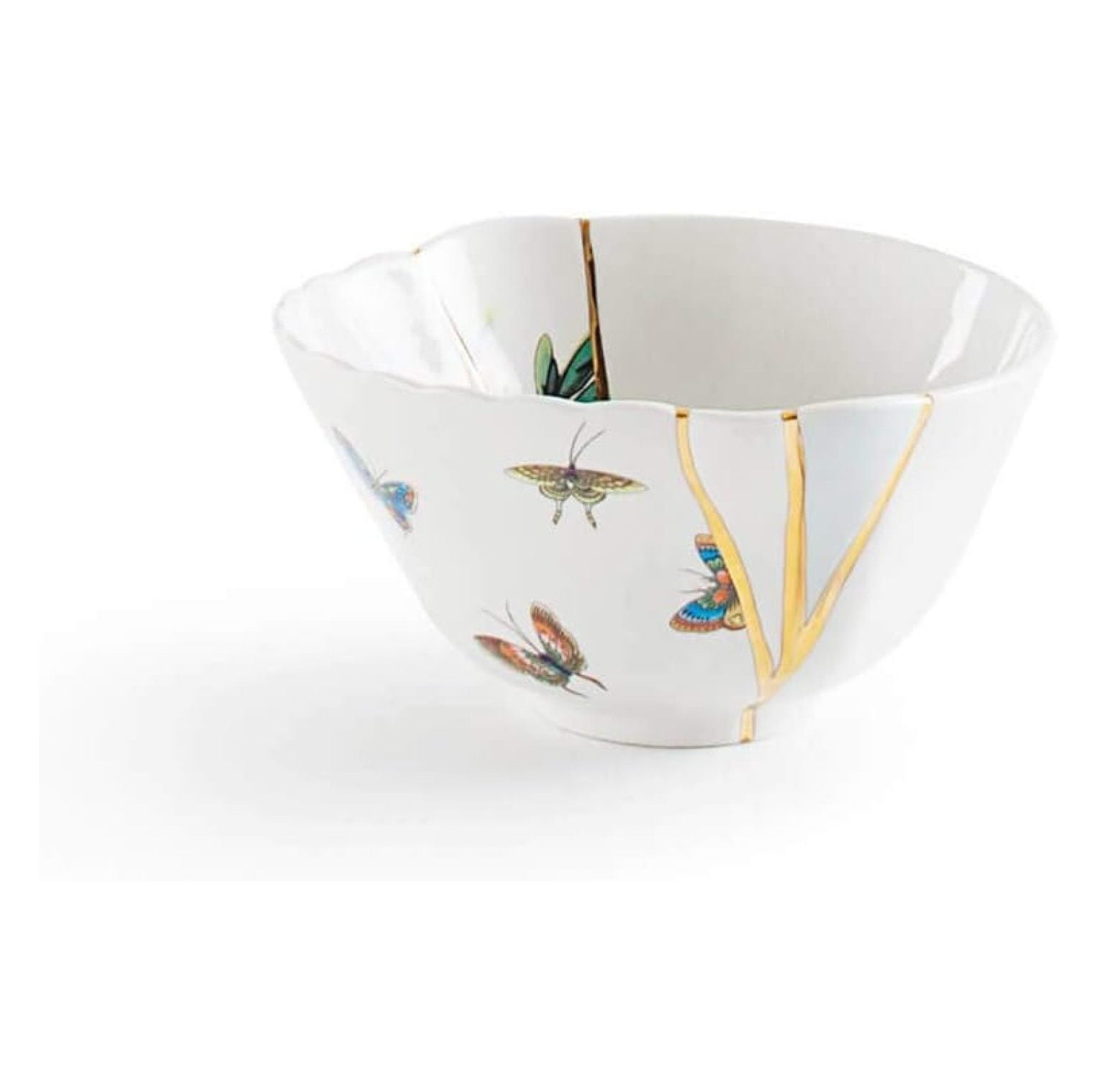 Kintsugi Bowl in Porcelain and 24 Carat mod. 2 - Walmart.com