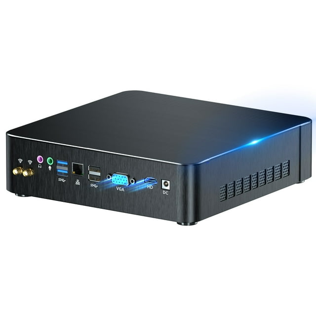 Kinupute Mini PC i7, Desktop Computer i7-10750H 2.6-5.0GHz, Windows 11 ...