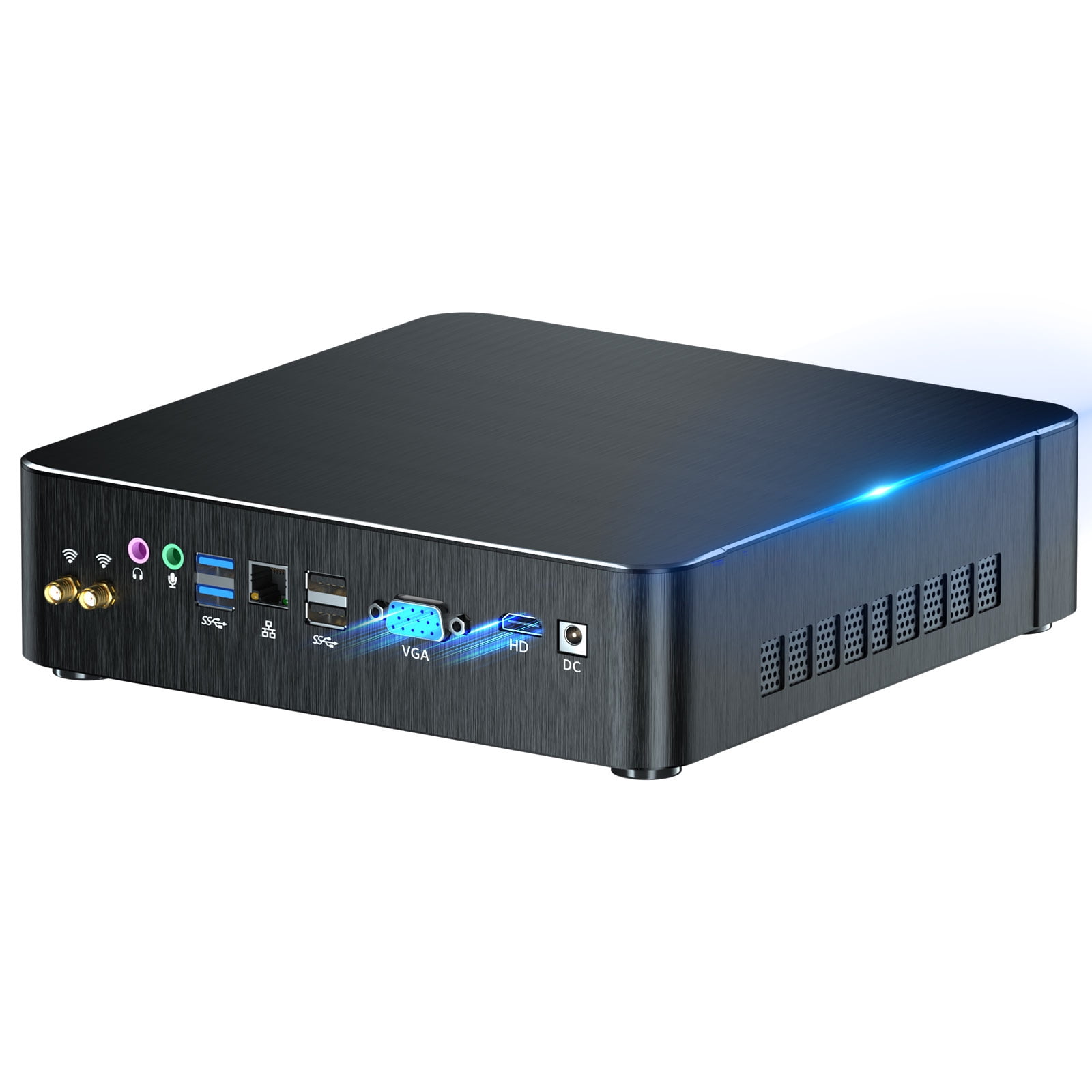 Kinupute Mini PC i9, Desktop Computer i9-10885H 2.4-5.3GHz, Windows 11 ...