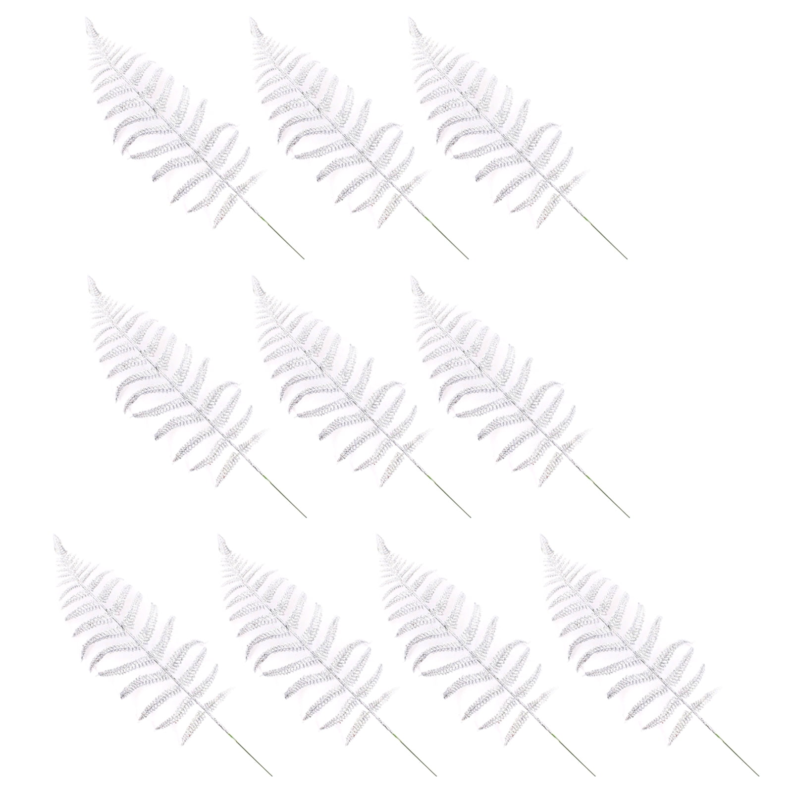 Kinzd 10Pcs Artificial Leaf Realistic Wide Usage Plastic Christmas ...