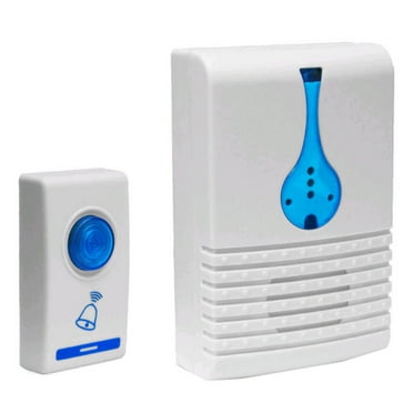 Simple But Powerful Wireless Door Chime Kit with Push Button and Plugin ...