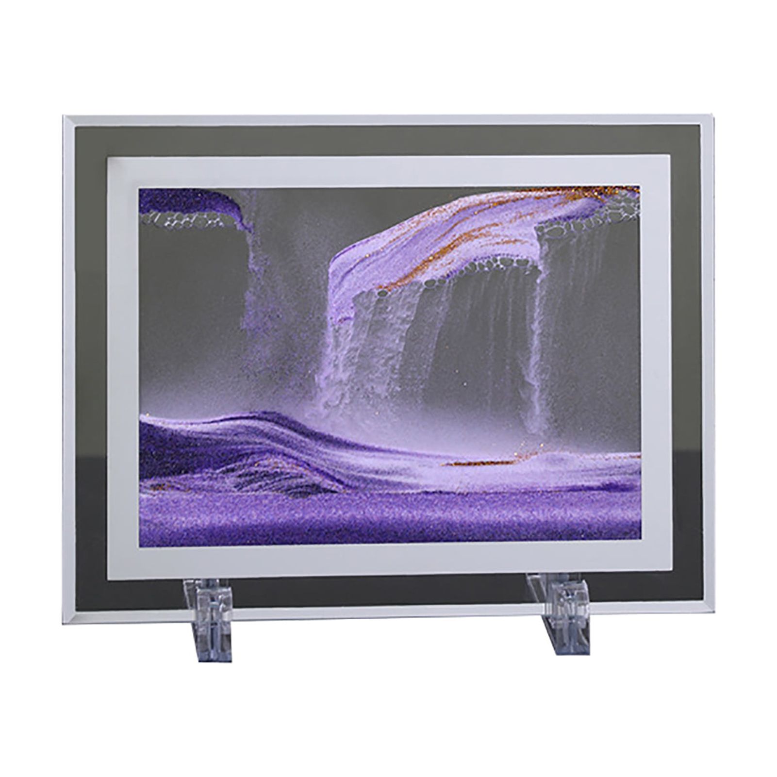 Kinzd Elegant 3D Effect Hourglass Painting Beautiful Add Ambient Glass ...