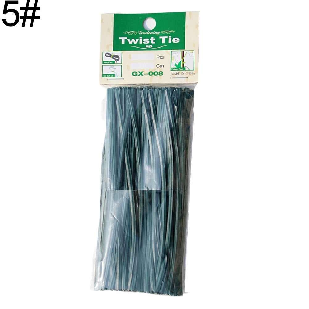Kinzd Portable Heavy Duty Plastic Coated Roll Wire Twist Ties Gardening ...