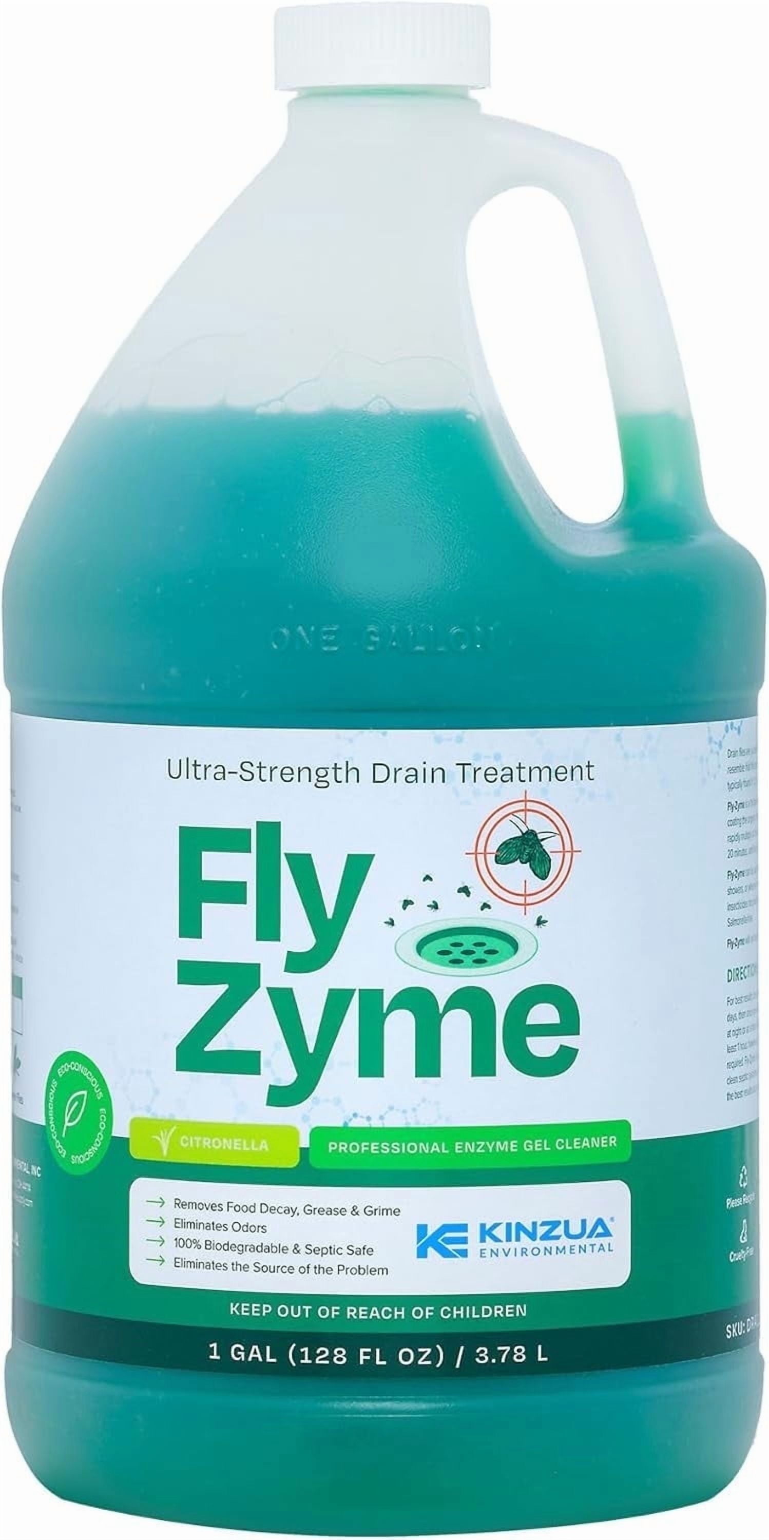 Kinzua Environmental Fly-Zyme Enzyme Drain Cleaner & Odor Neutralizer ...