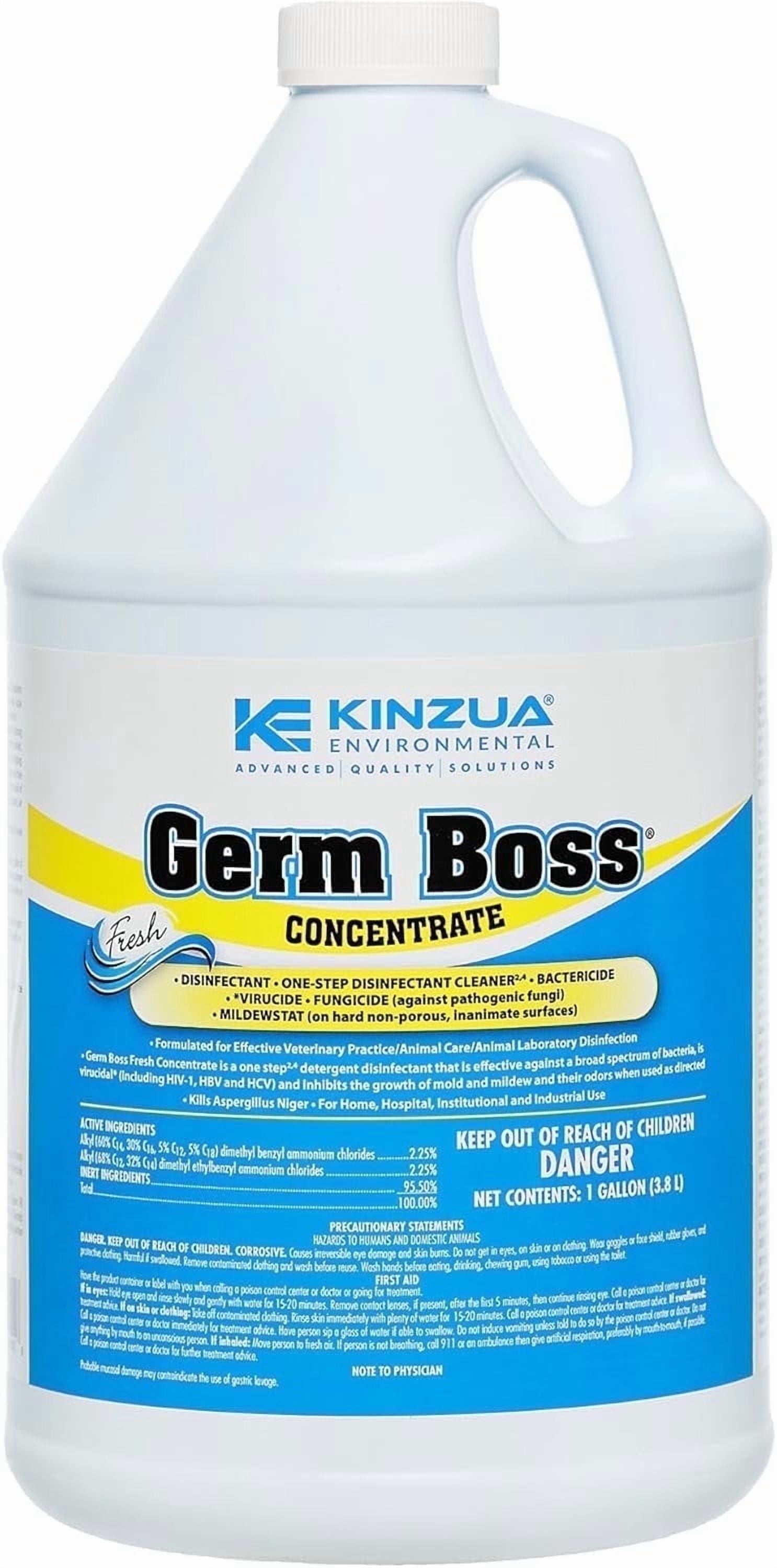 Kinzua Environmental Germ Boss Multipurpose Disinfectant Cleaner ...