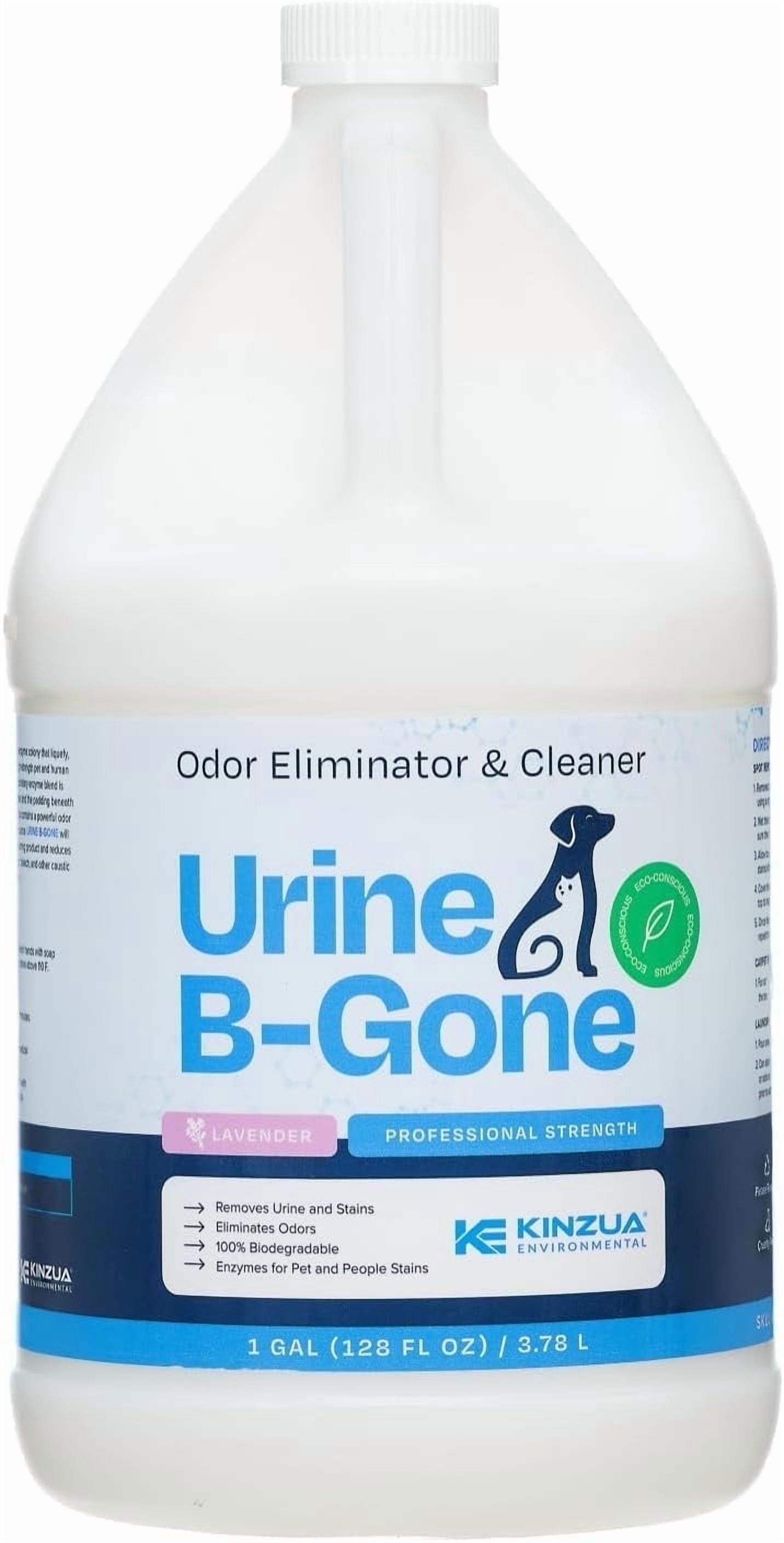 Kinzua Environmental Urine B-Gone, Enzyme Odor Eliminator & Pet Stain ...