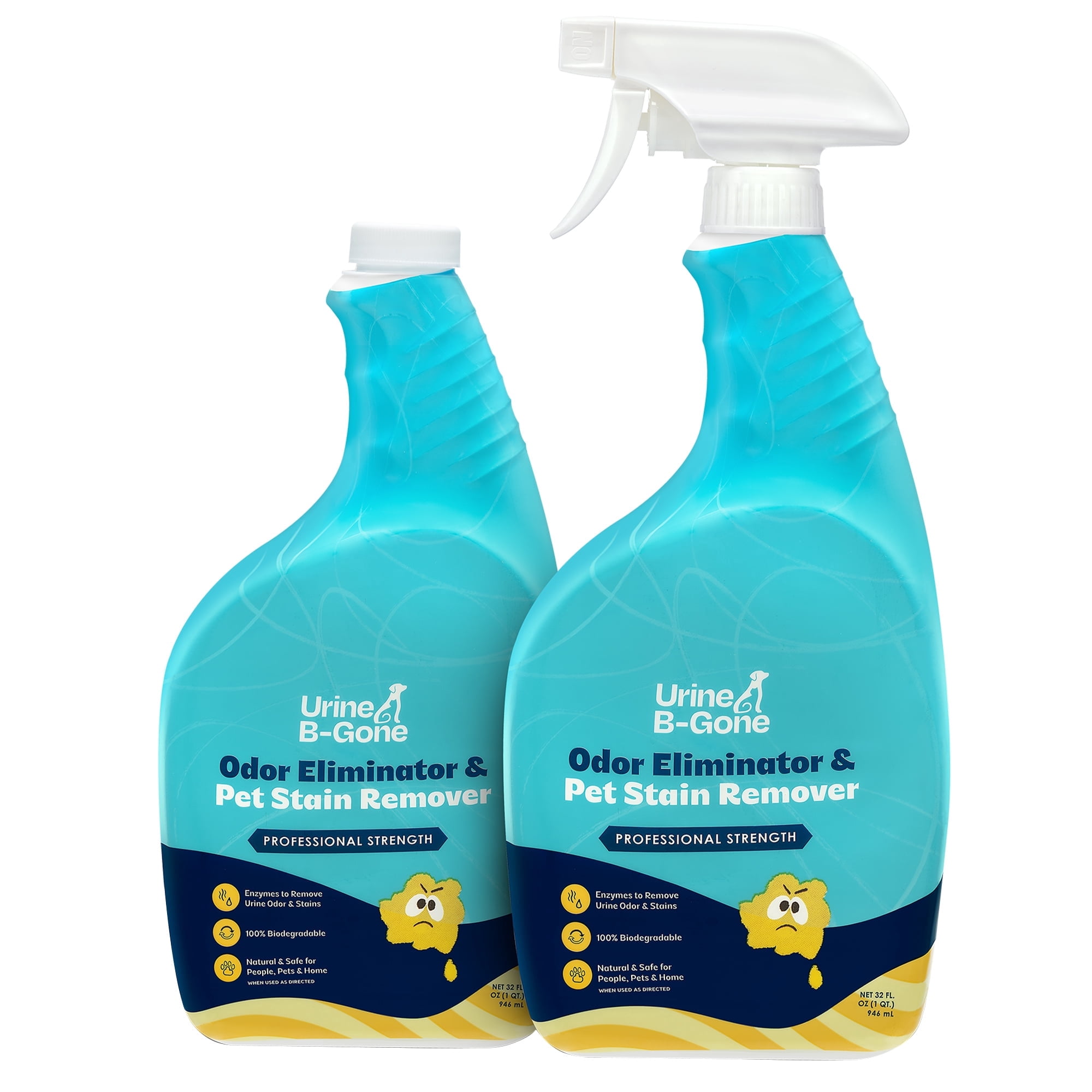 Kinzua Environmental Urine B-Gone Enzyme Odor & Stain Cleaner 32oz 2pk ...