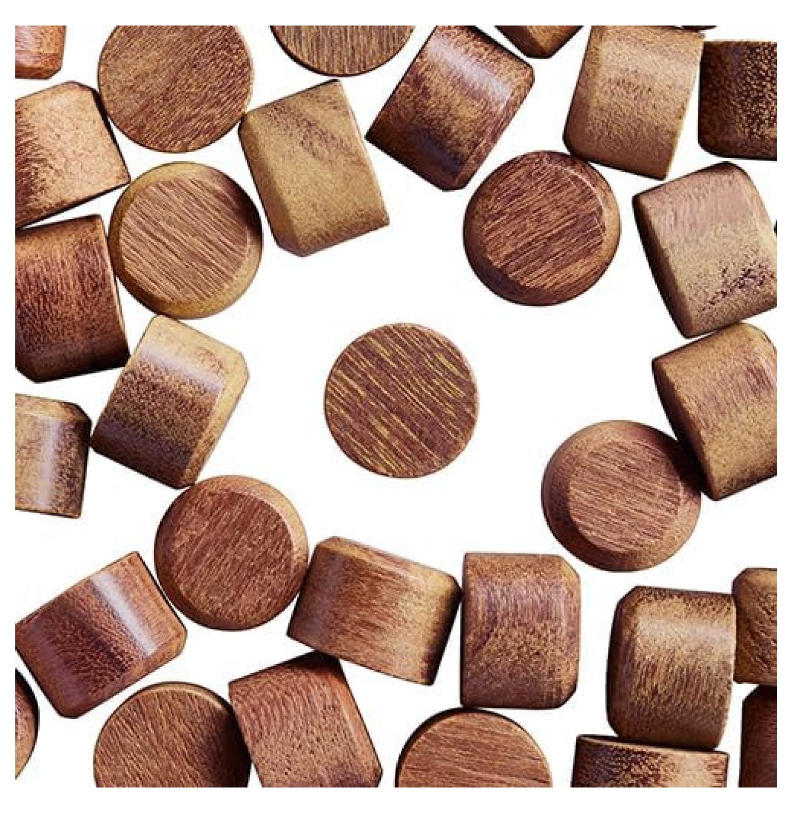 KioJJp 1/2" Ipe Plugs, 100% Natural Ipe, Outdoor Ironwood Decking Plugs ...