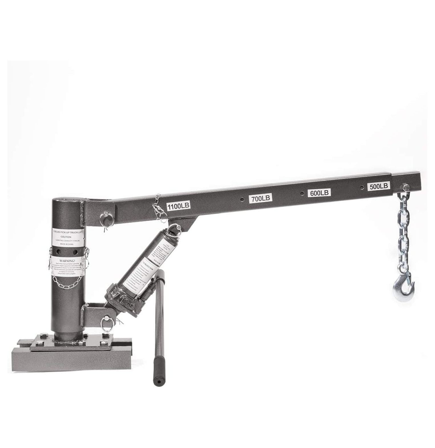 KioJJp 1/2 Ton Capacity Pickup Truck Extra Lift Hoist Load Telescopic ...