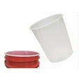 KioJJp 5 Gallon bucket pail Liner 15mil LDPE plastic (Pack of 20 liners ...
