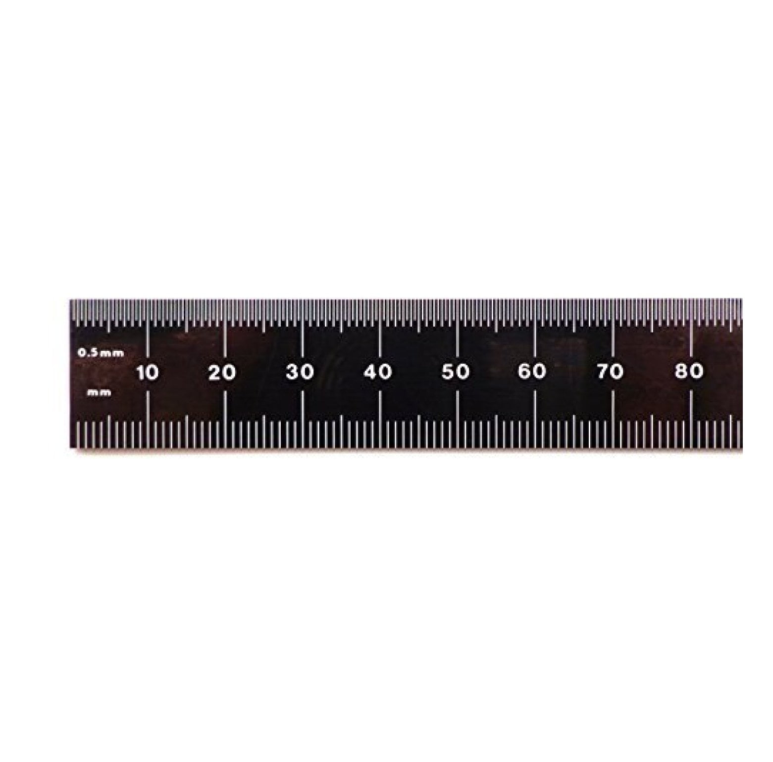 KioJJp Tools 300 mm Metric Black Chrome,"high-Contrast" Machinist Ruler ...