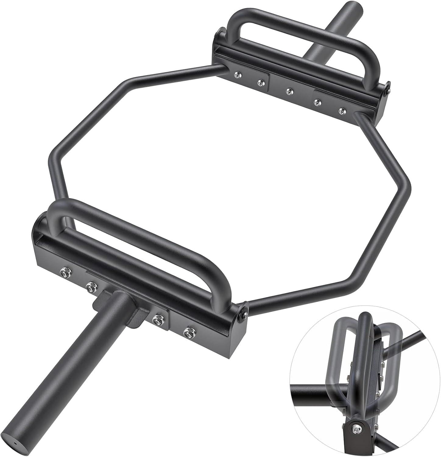 Kipika Barbell Olympic Trap Bar, Hex Bar, Shrug Bar, Deadlift Bar with ...