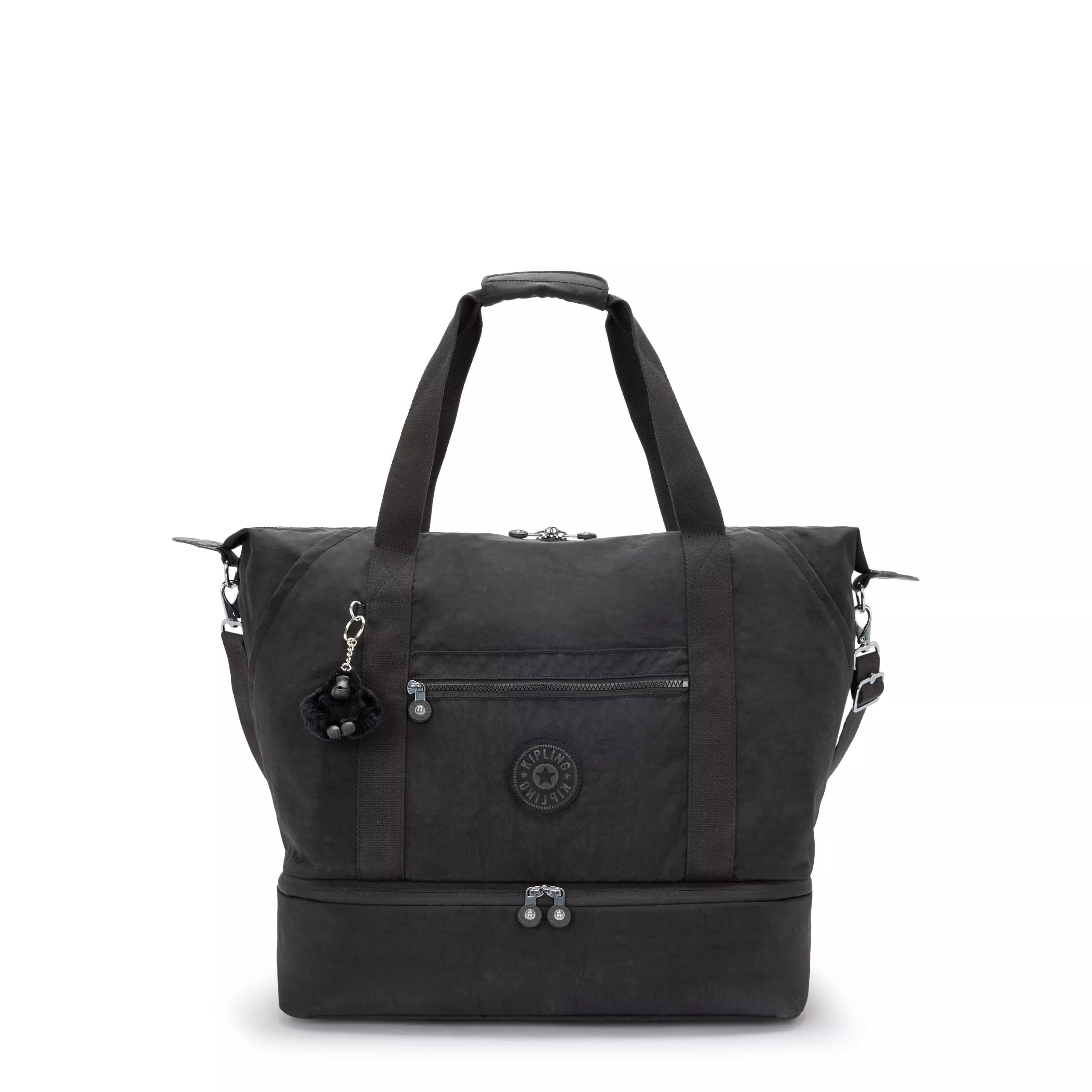 Kipling Art M Weekender Tote Bag Black Noir - Walmart.com