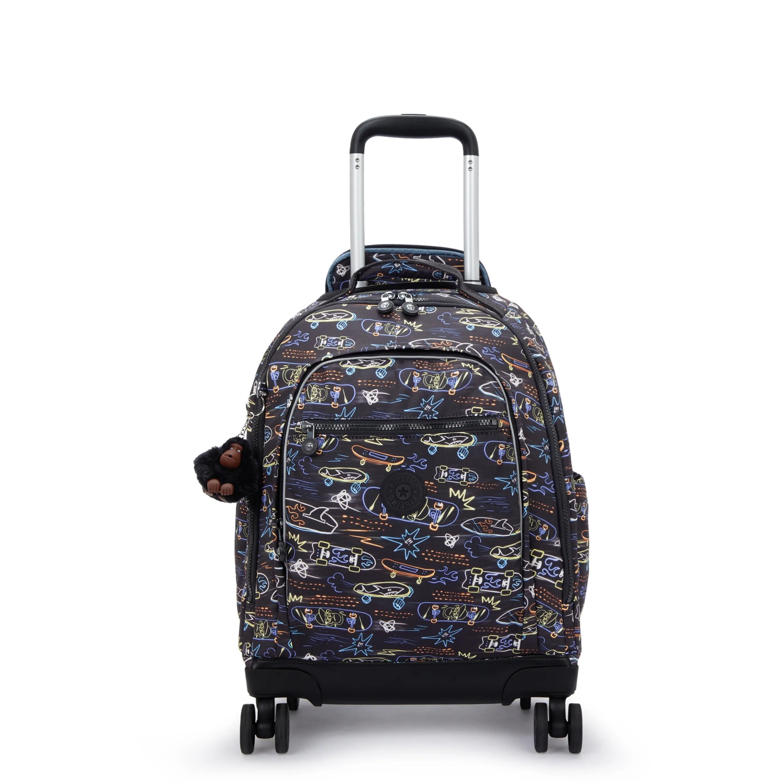 Kipling New Zea Printed 15" Laptop Rolling Backpack for School ...