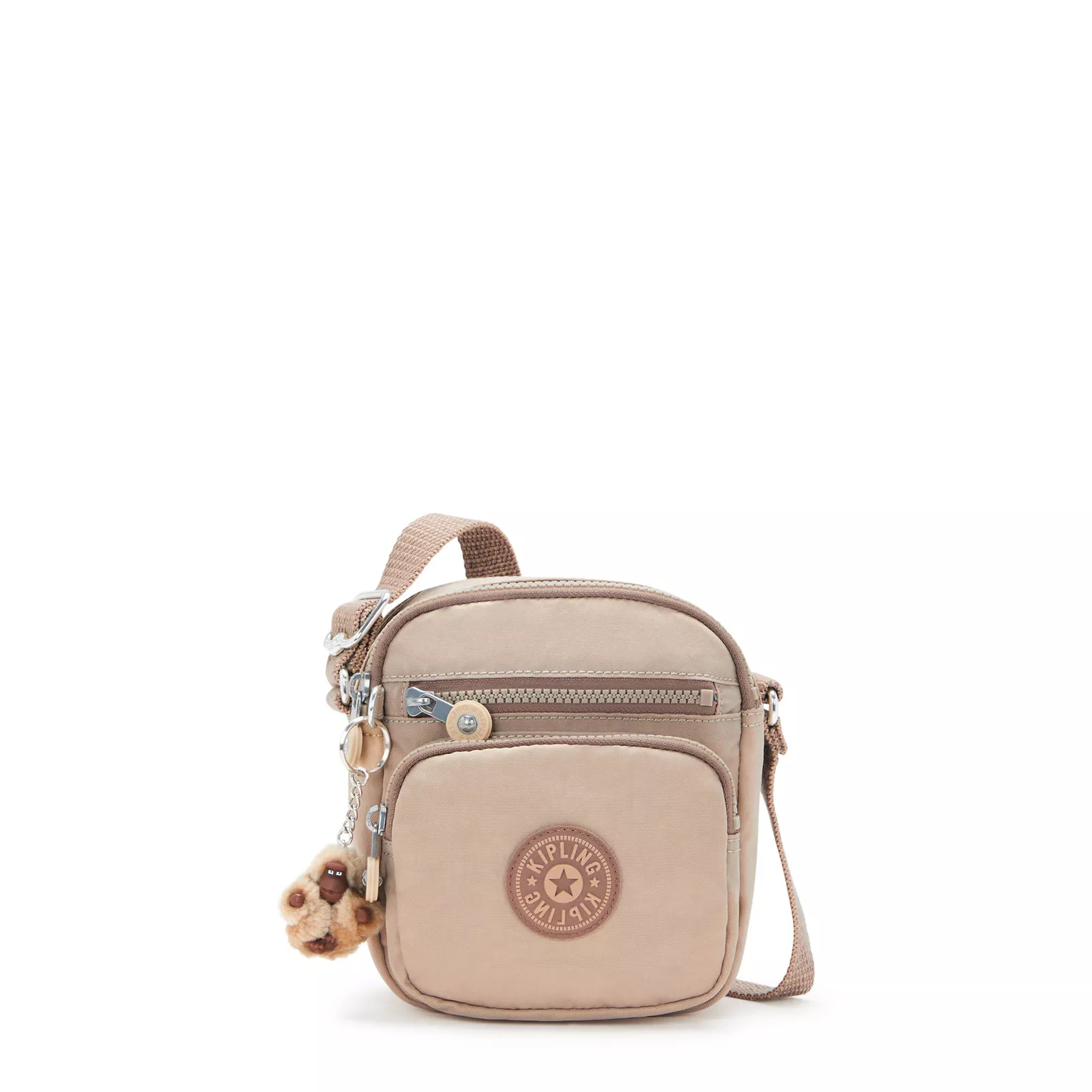 Kipling Ron Crossbody Bag(Light Clay Sand) - Walmart.com