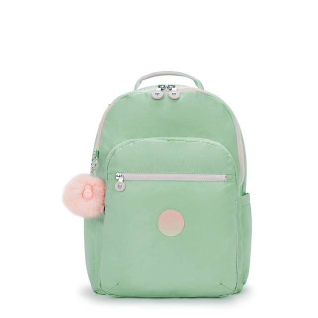 Kipling Seoul Large 15" Metallic School Laptop Backpack Water Resistant ...