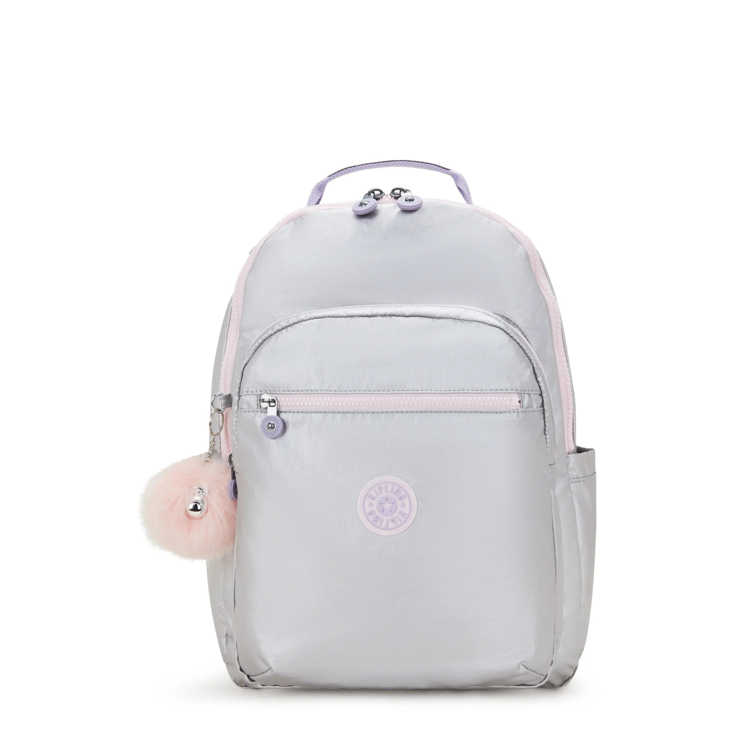 Kipling Seoul Large 15" Metallic School Laptop Backpack Water Resistant ...