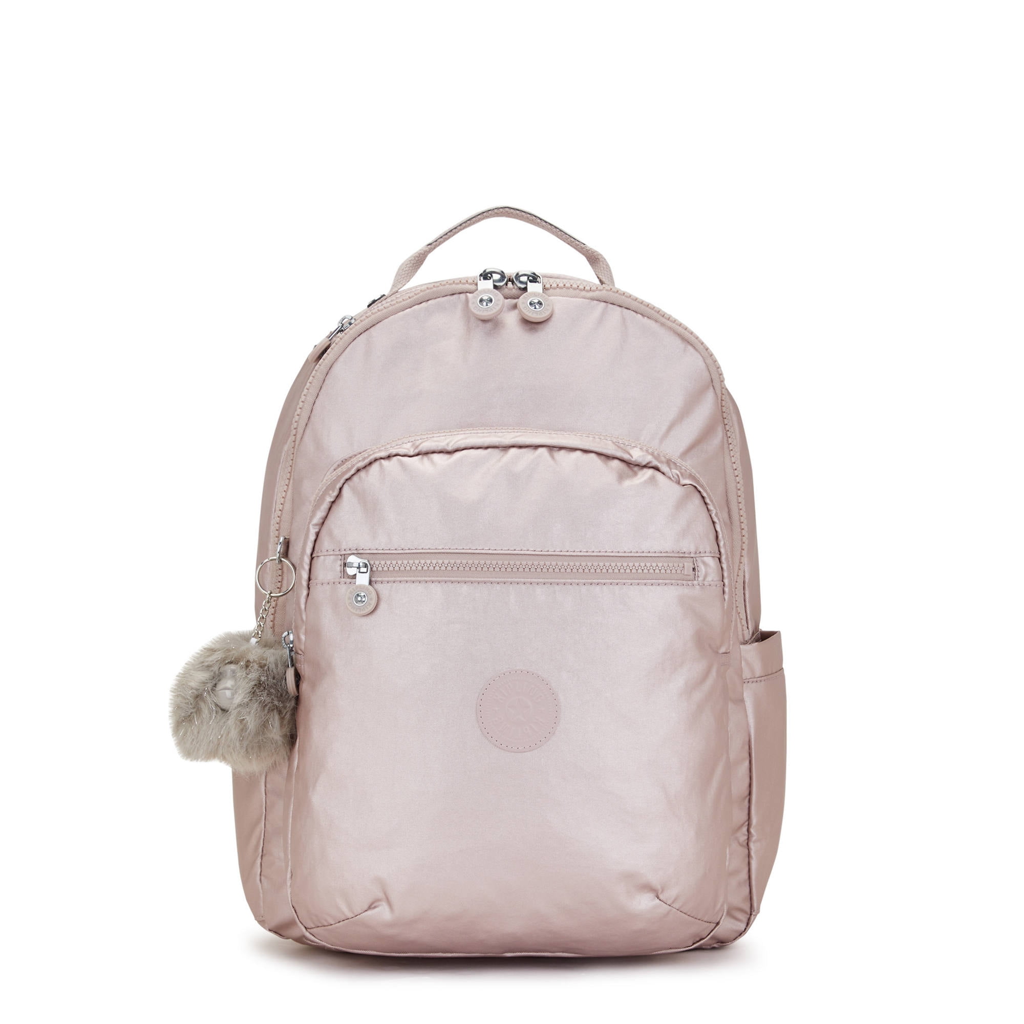 Kipling Seoul Large 15" Metallic School Laptop Backpack Water Resistant ...