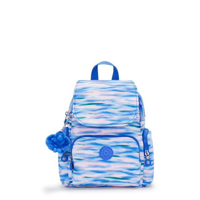 Kipling Women's City Zip Mini Printed Fashion Backpack with Adjustable ...