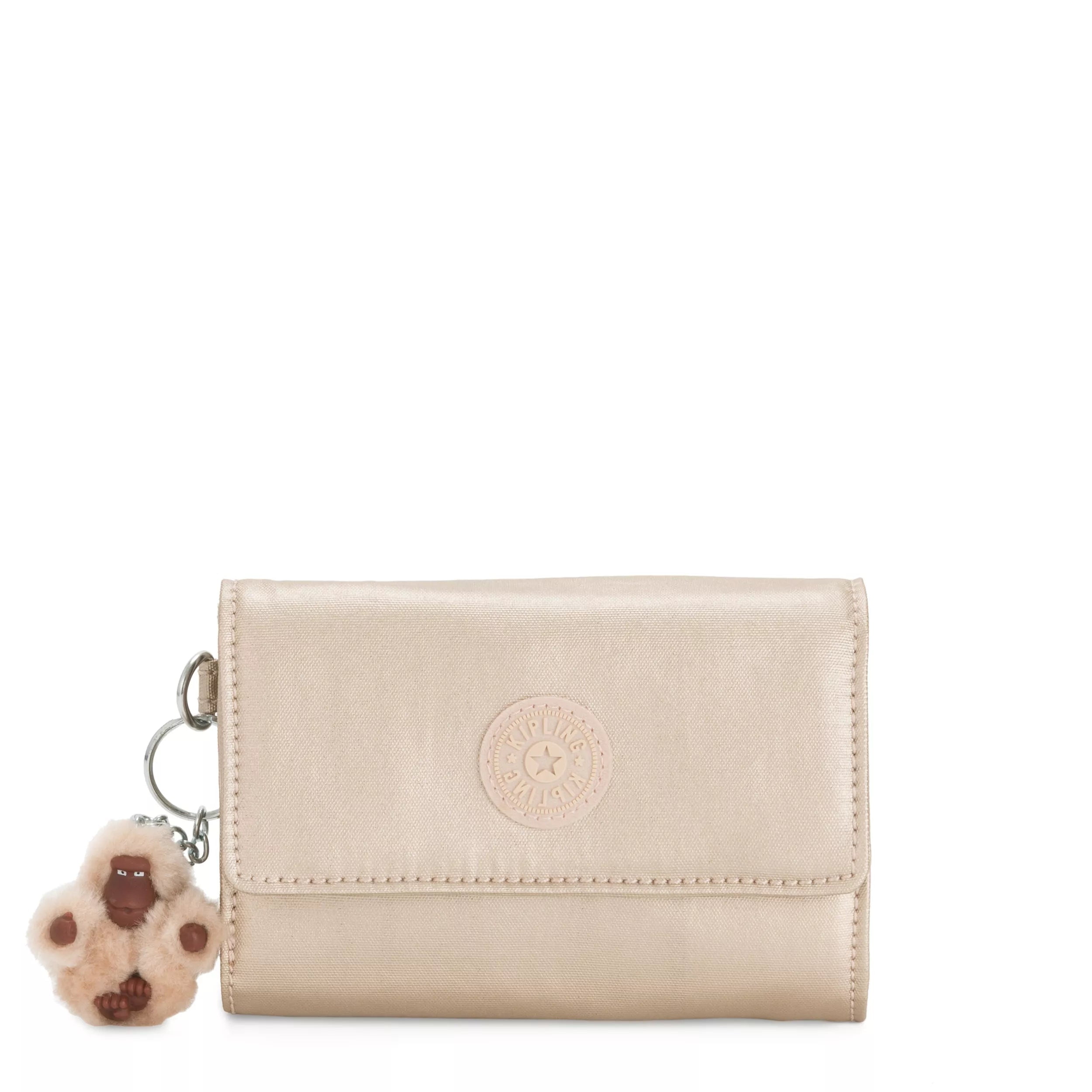 Kipling Women's Pixi Metallic Nylon Medium Wallet Organizer with Snap ...