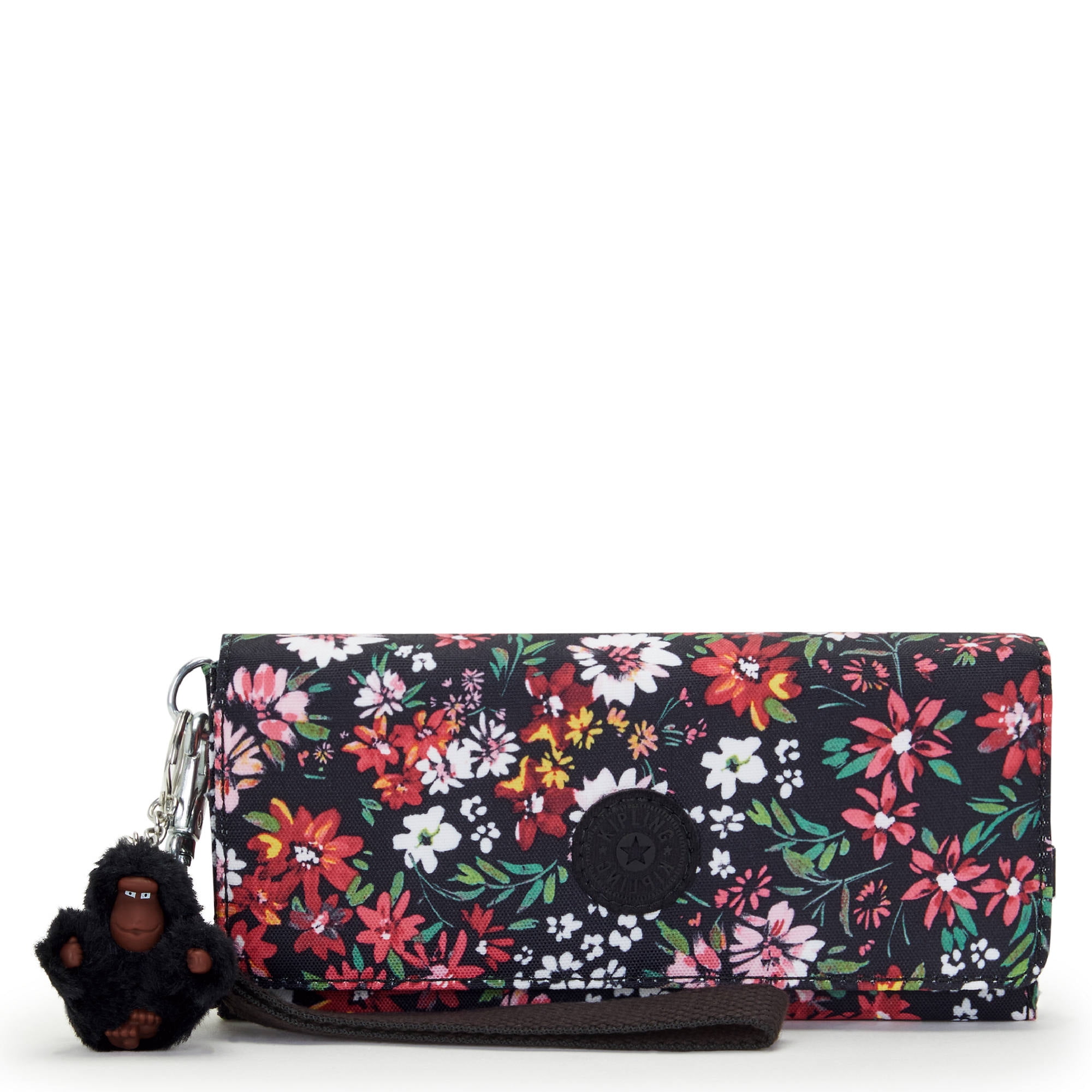 Kipling Women's Rubi Wallet, Wristlet Clutch, Printed Nylon, Recycled ...