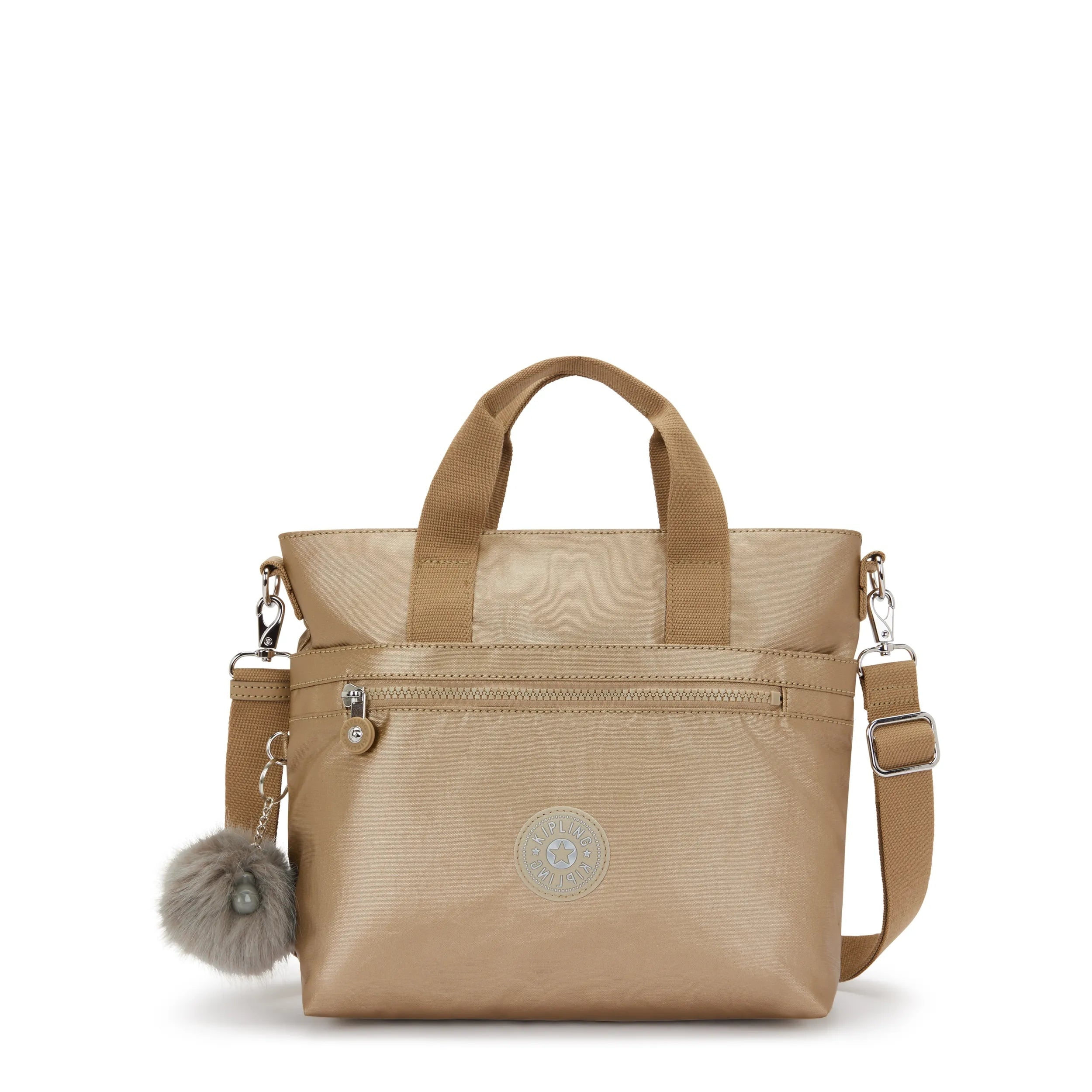 Kipling Zamora Up Metallic Tote Bag - Walmart.com