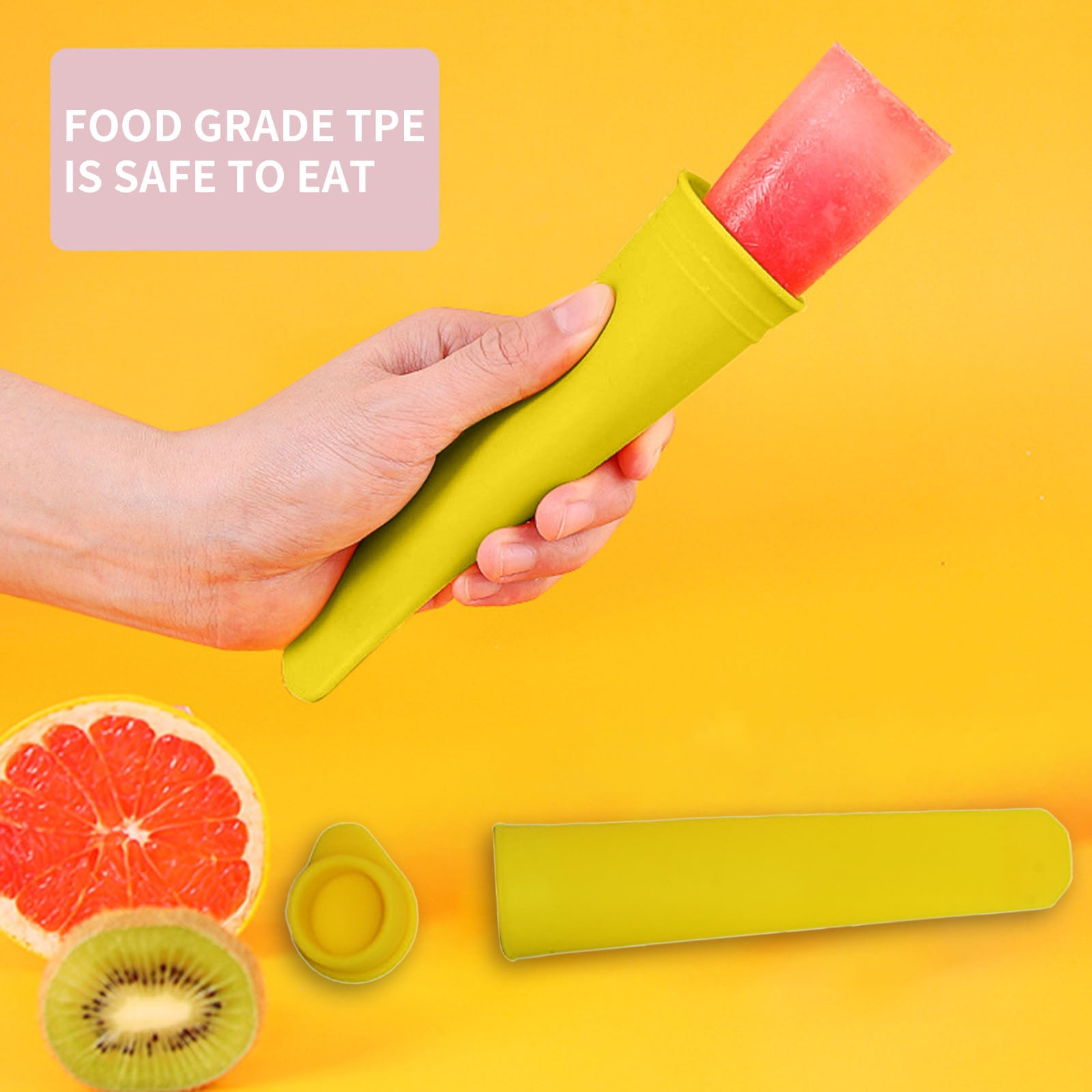 Kiplyki 1PC Silicone Push Up Frozen Stick Ice Cream Yogurt Jelly Lolly ...