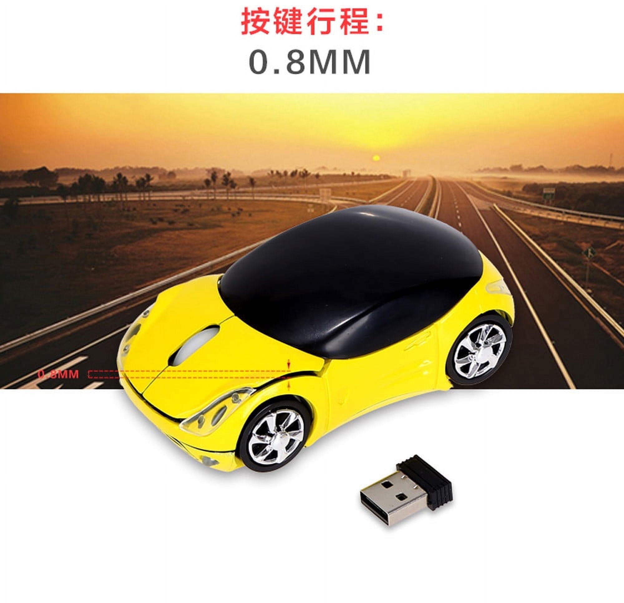 Kiplyki 2.4G Car Mouse with USB Reciver 2000DPI Optical Mouse for PC ...