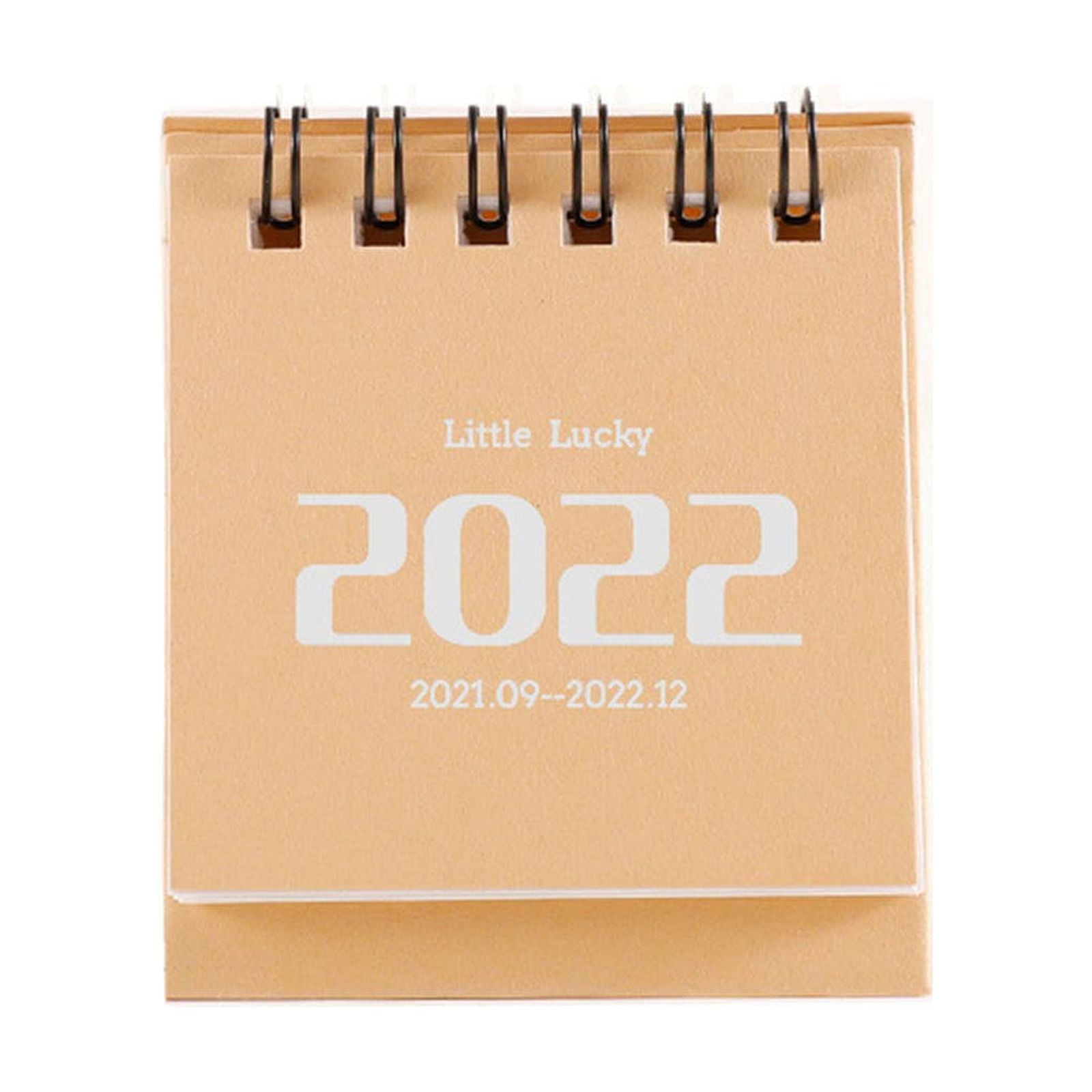 Kiplyki 2022 Creative Desktop Desk Calendar Student Portable Notepad ...