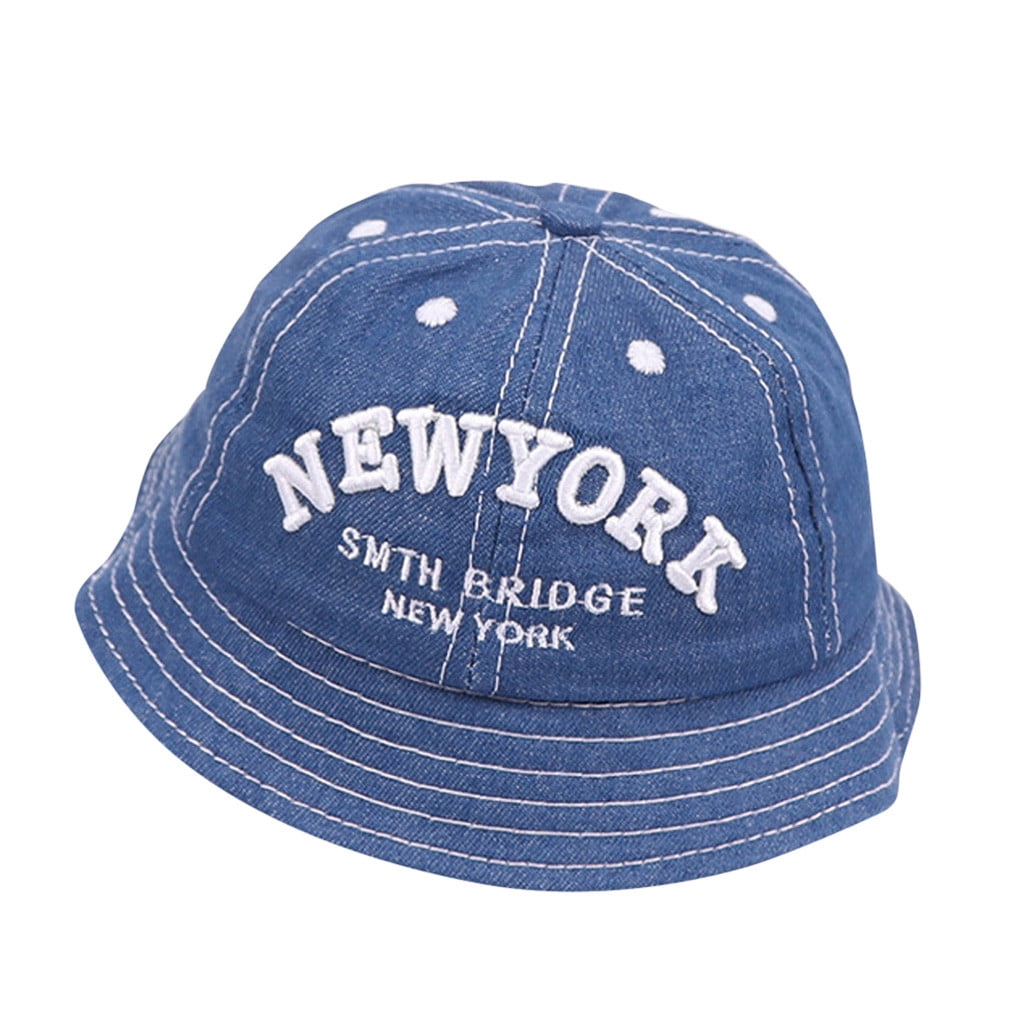 Kiplyki Baby Boy Hats Soft Cotton Letter Sunhat Eaves BaseCap Sun Hat ...