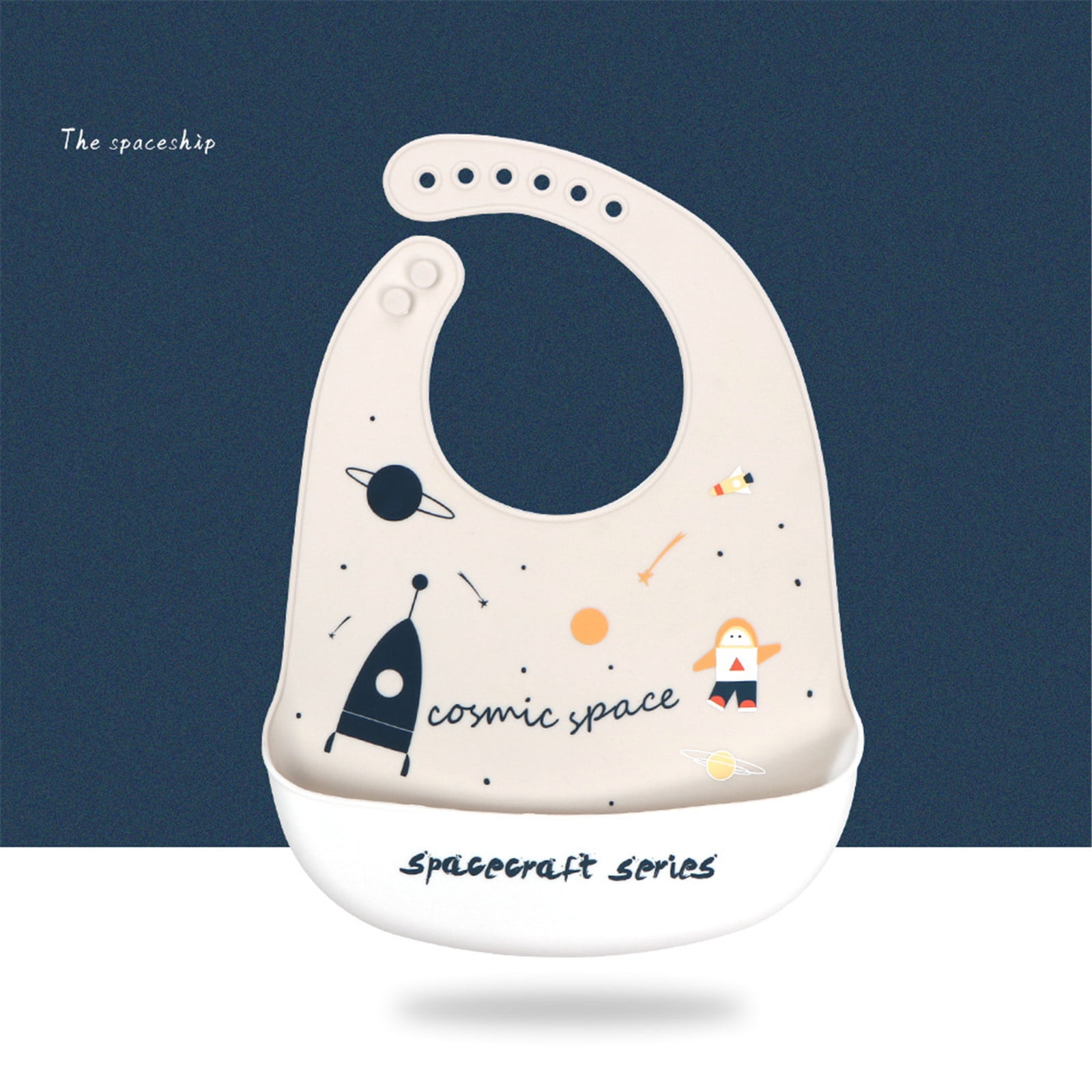 Kiplyki Baby Cartoon Oil-proof And Not Afraid Of Dirty Super Soft Bib ...