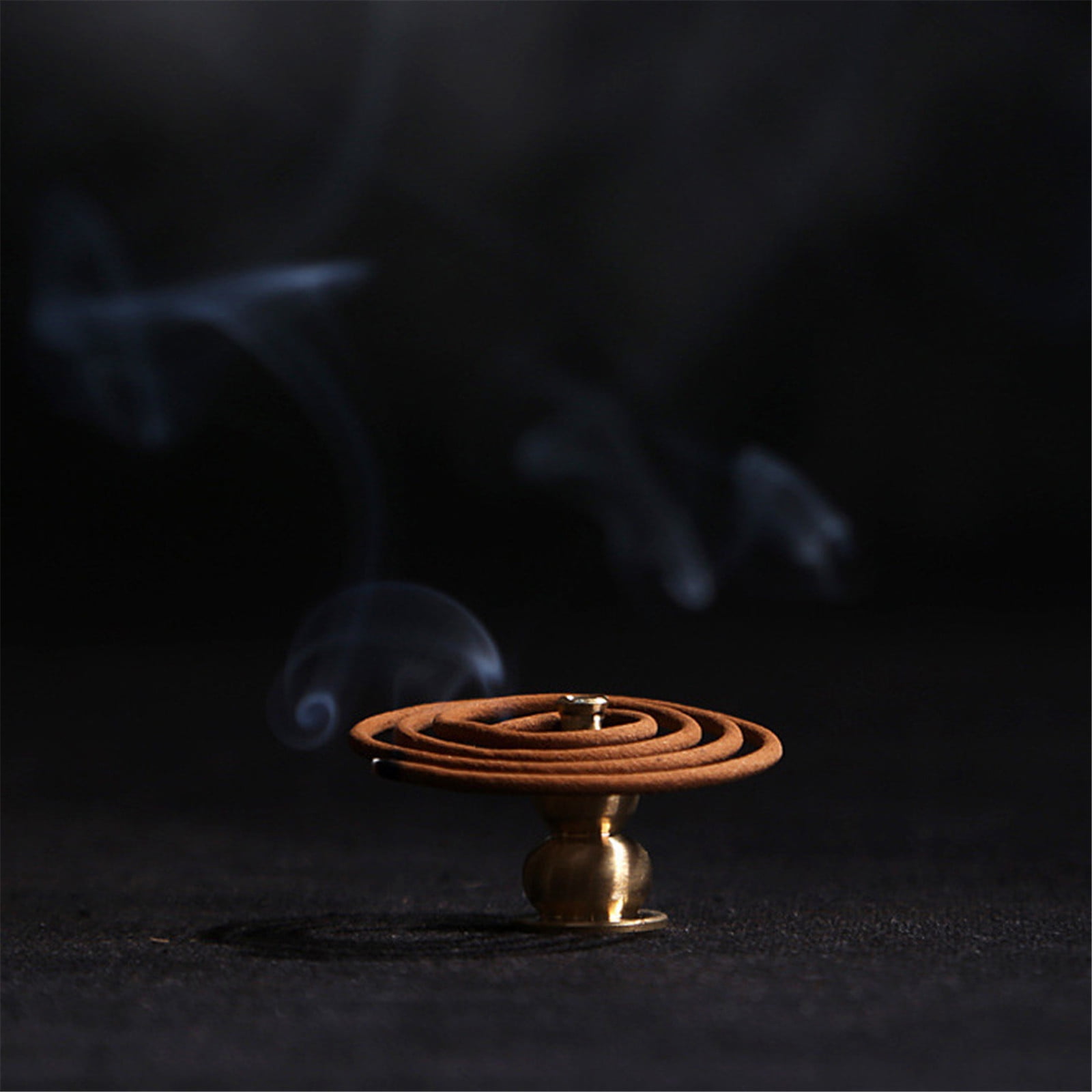 Kiplyki Brass Incense Burner Gourd-Shaped Base Burner Rod Holder ...