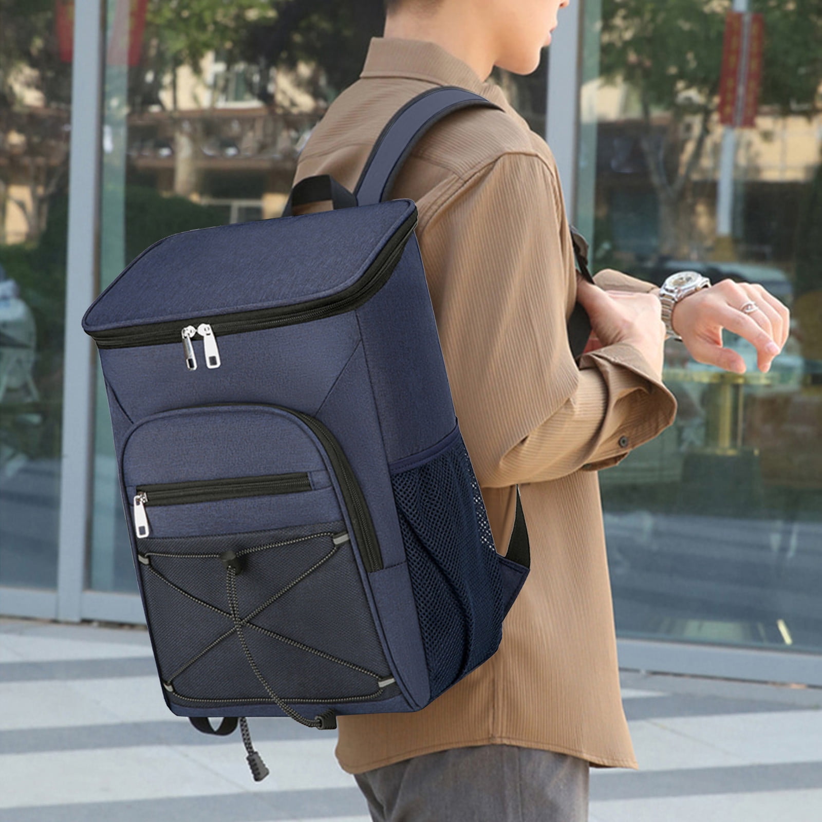 Kiplyki Camping Essential Cooler Backpack Insulation Leak-proof ...