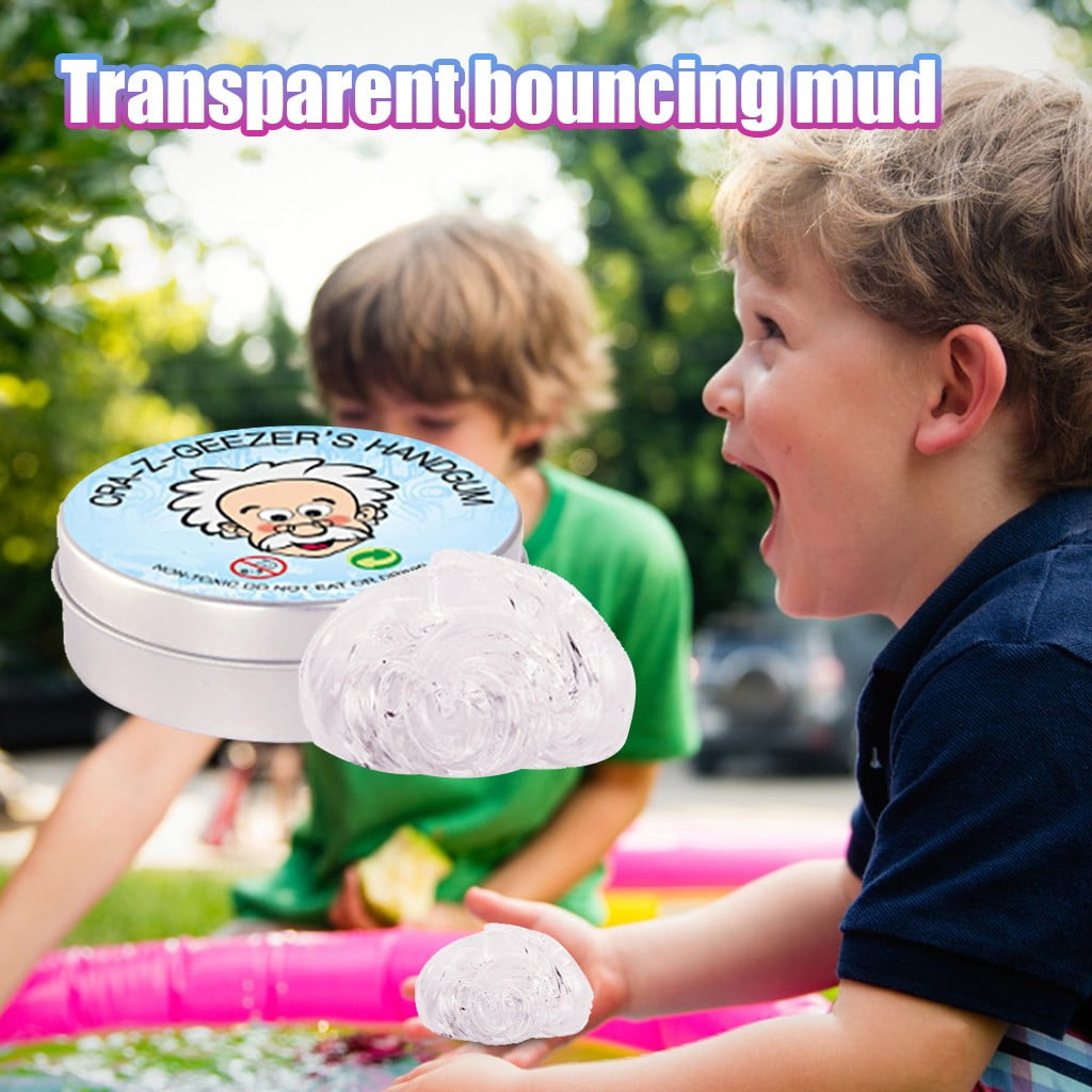 Kiplyki Crystal Clear Putty Fidget Toy,Silly Crazy Transparent Sensory ...