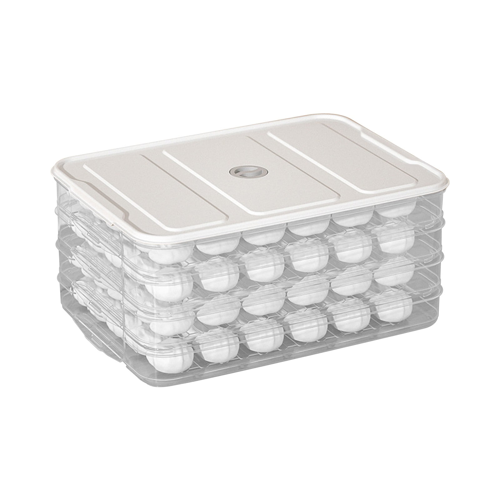 Kiplyki Cyber Dumpling Organizer Freezer Box Refrigerator Organizer ...